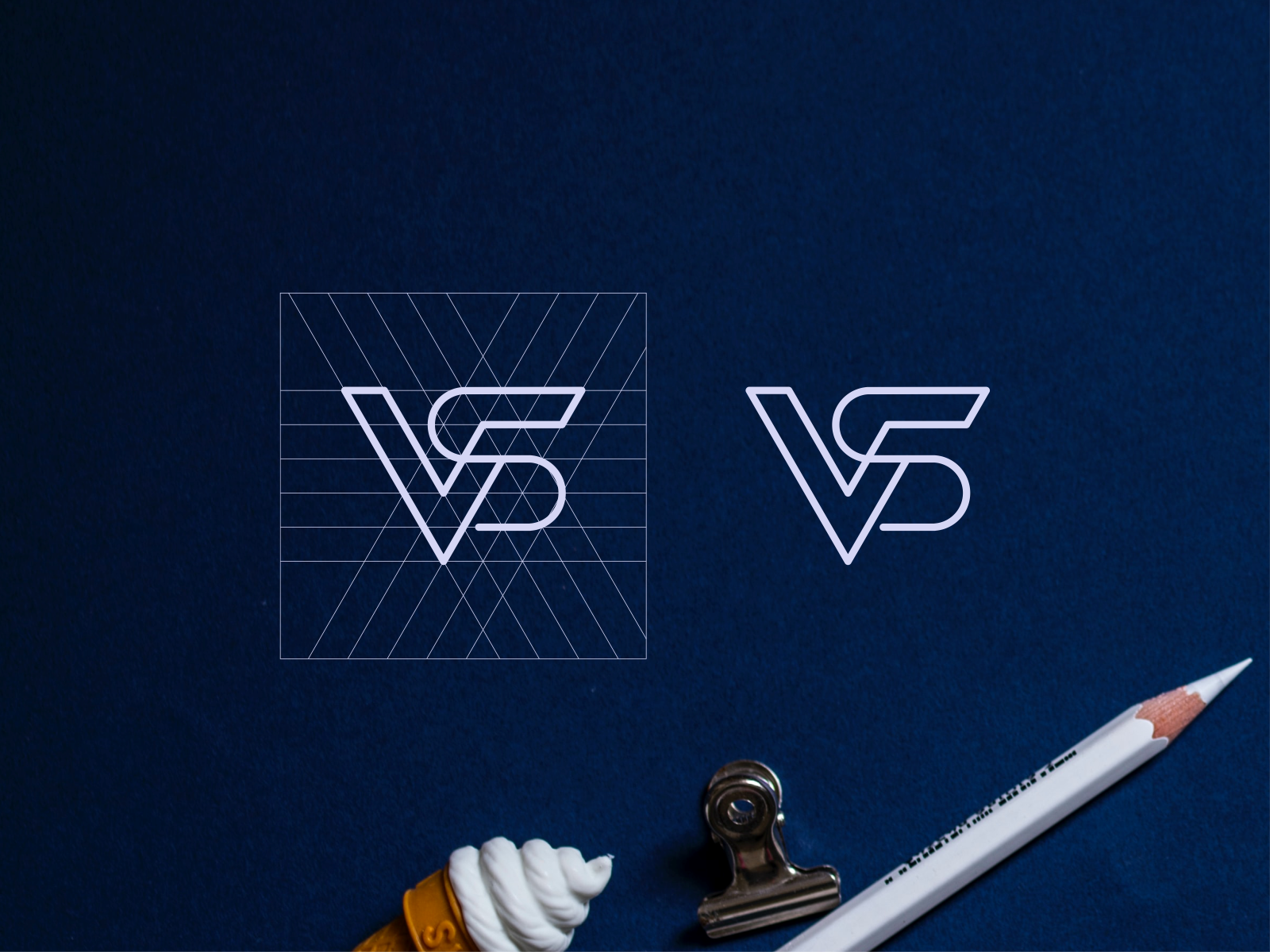 VS MONOGRAM CONCEPT LOGO by batistuta 739 on Dribbble