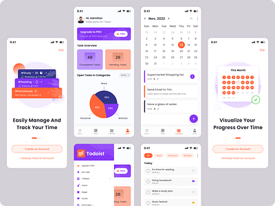 To Do List - Schedule Planner Mobile App by Saiful Islam on Dribbble