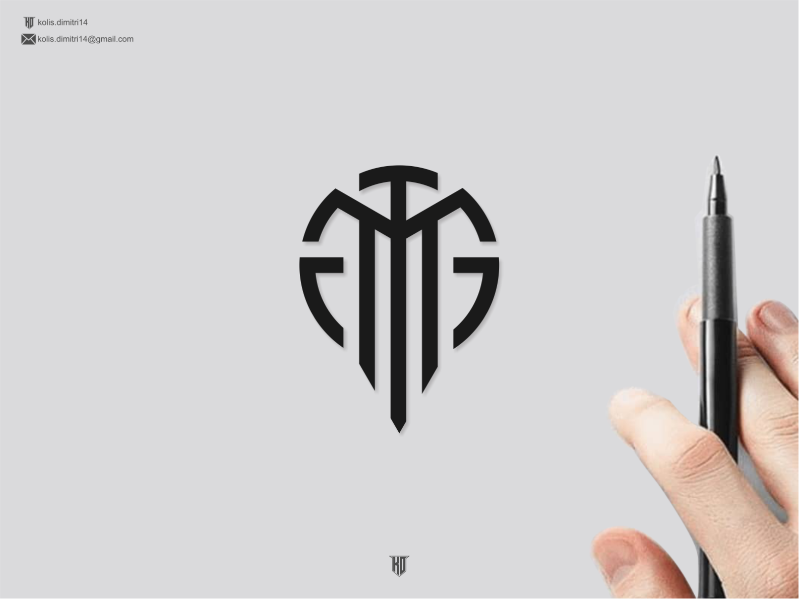 monogram GMTG by Kolis Dimitri on Dribbble