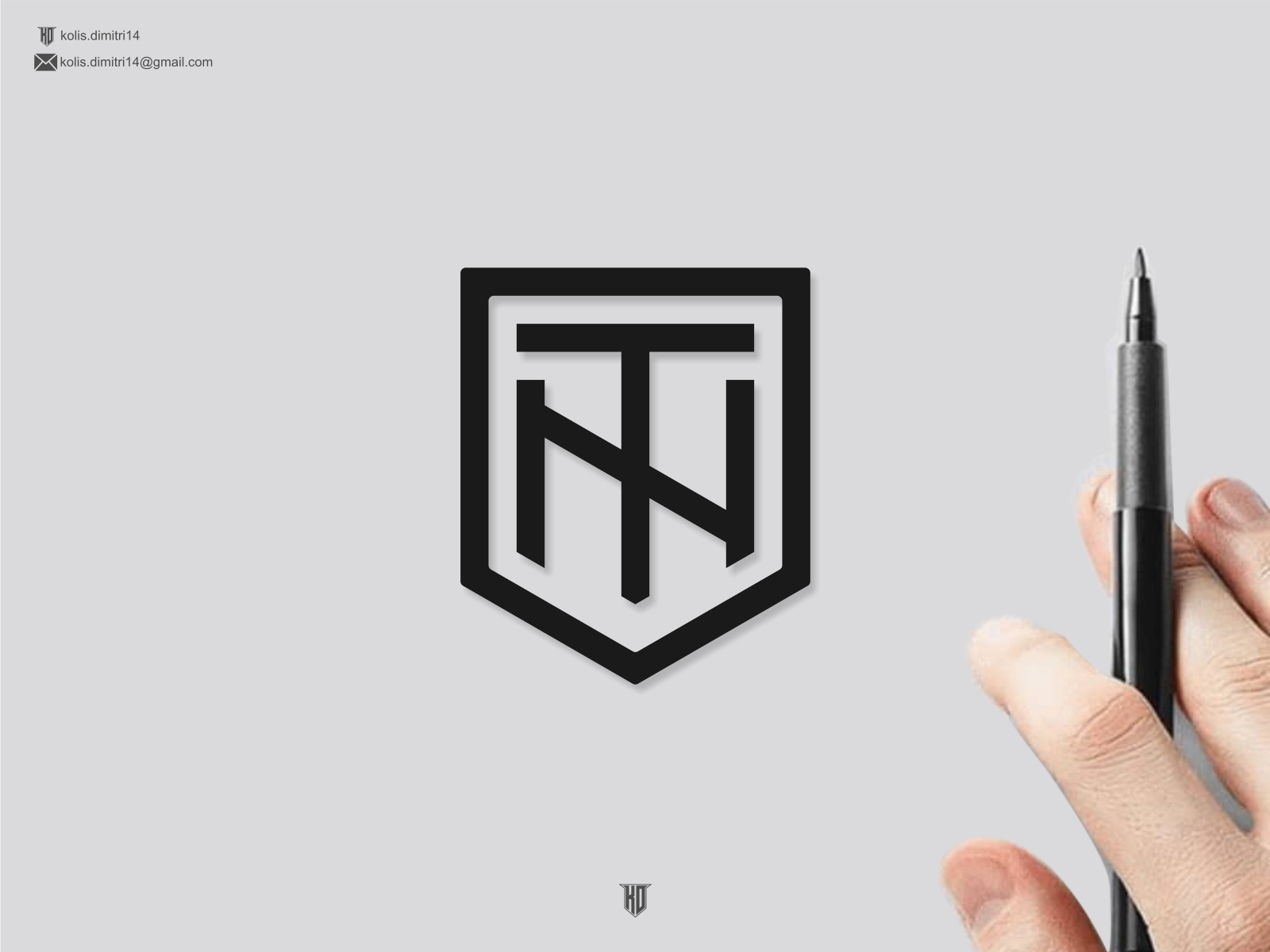 monogram NT by Kolis Dimitri on Dribbble