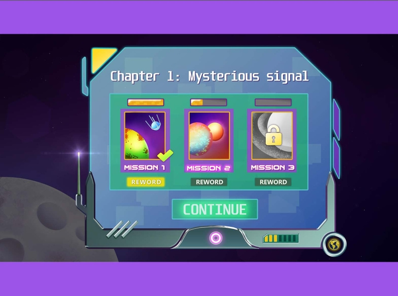 game UI mission screen by Arseny on Dribbble