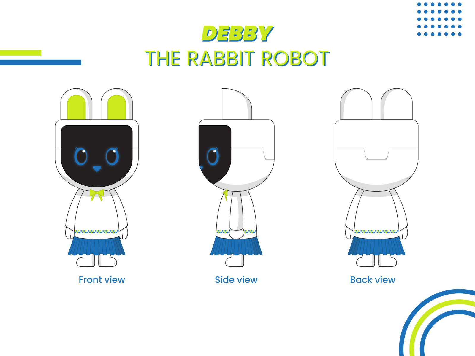 Meet Debby, the Rabbit Robot by Nashsyah on Dribbble