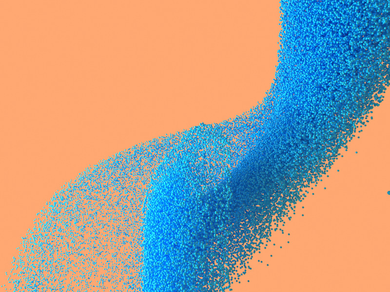 Particles Study 1. by Parteek on Dribbble