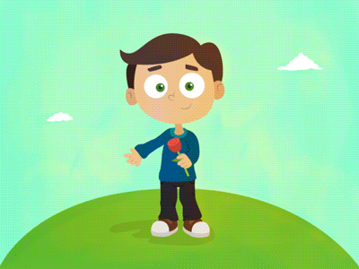 Valentine's Day animation by Maria Keller on Dribbble