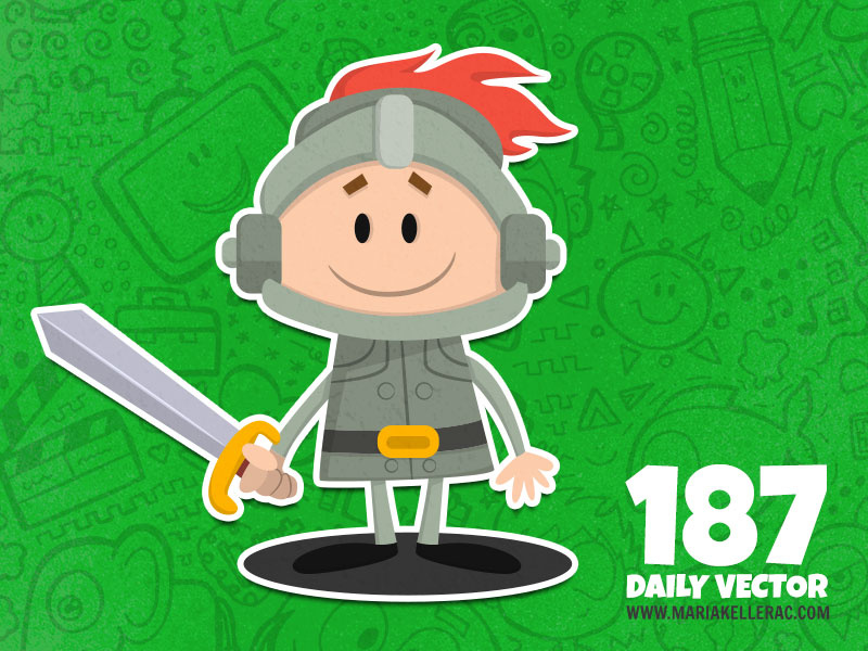 Little knight by Maria Keller on Dribbble