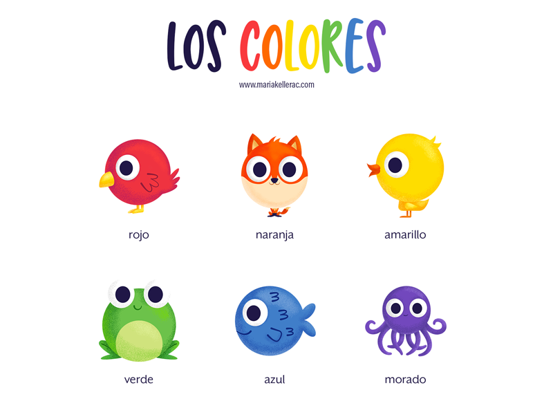 Colores by Maria Keller on Dribbble