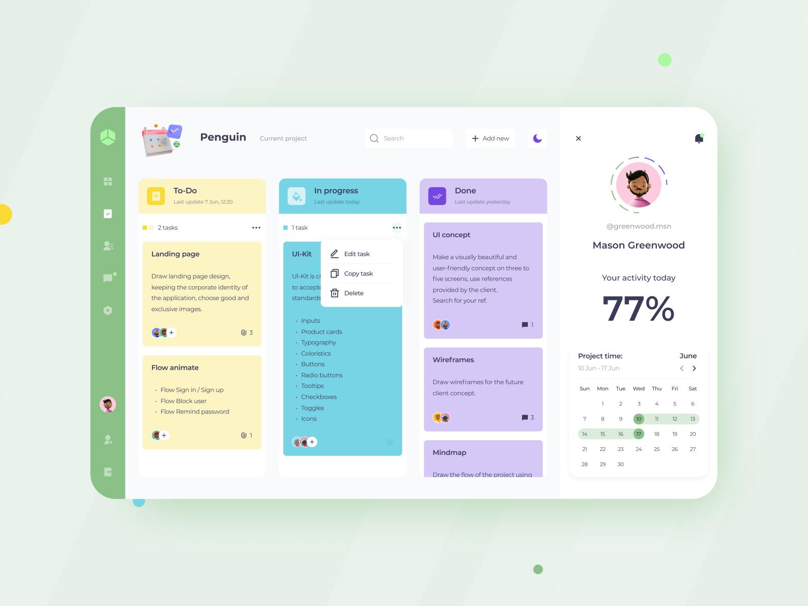 Tech Tasks Web Platform by Denis Derbenew on Dribbble