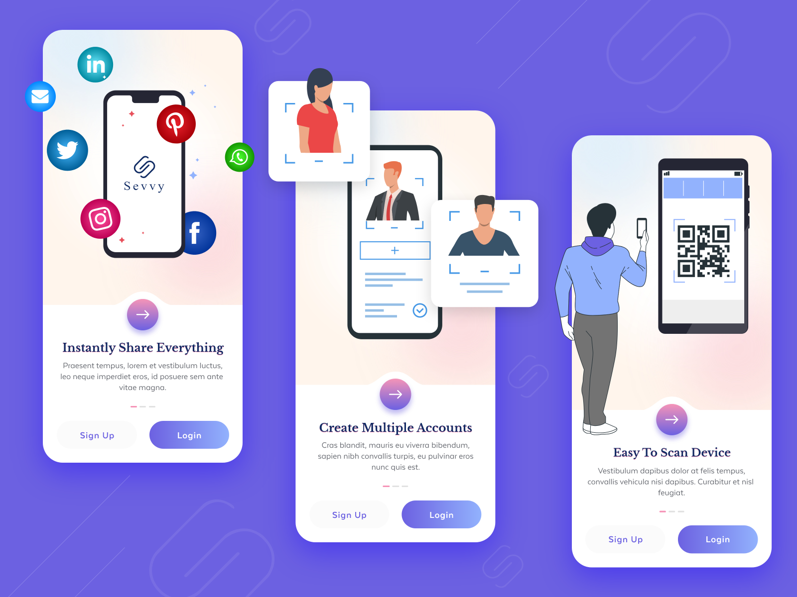 Walkthrough UI Design by Amit Thakur on Dribbble