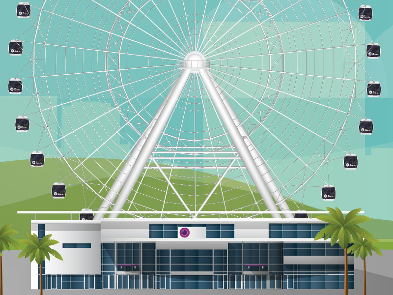 The Orlando Eye by Ryan Duffey on Dribbble