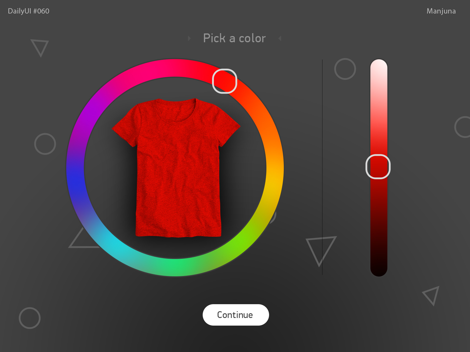 Daily UI #060 - color picker by Anna on Dribbble