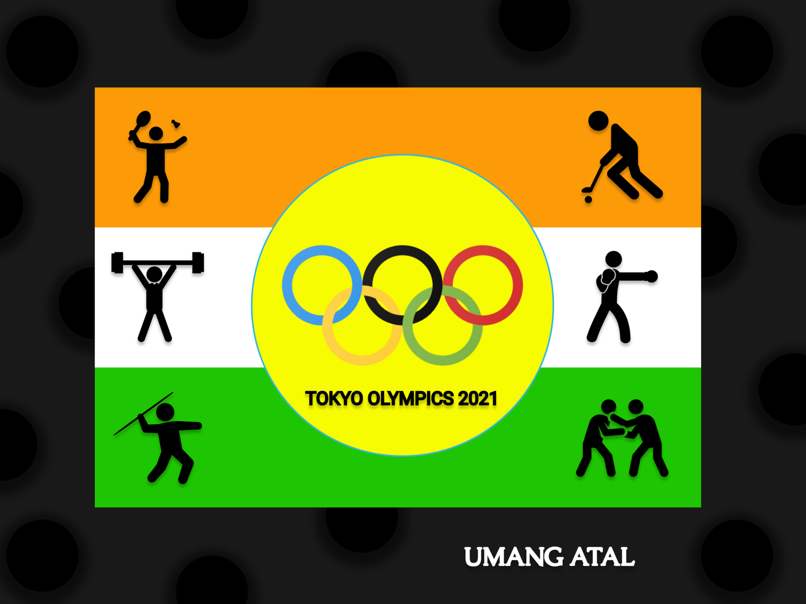 Congratulations to Our Olympic Players!!! by Umang Atal on Dribbble