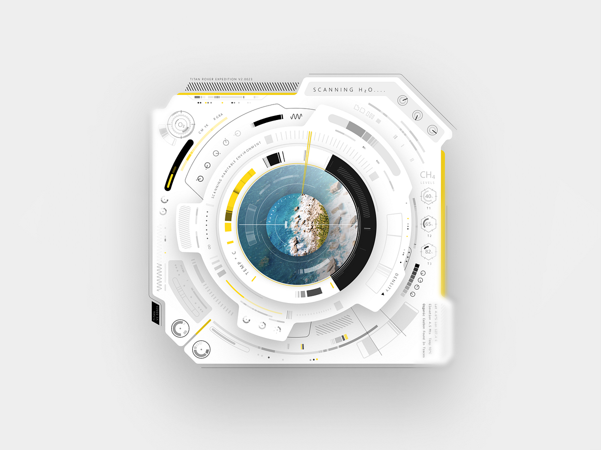 Futuristic UI designs, themes, templates and downloadable graphic ...