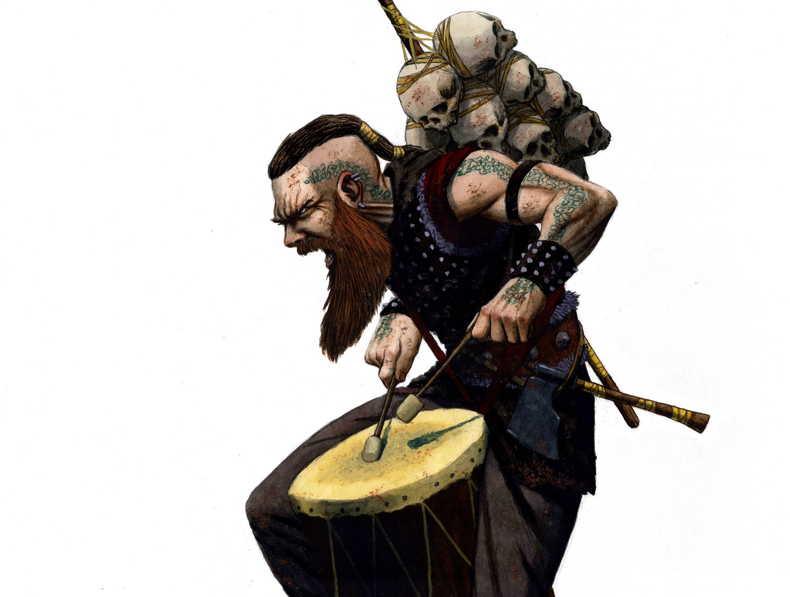 War Drummer by Stefano Artibani on Dribbble