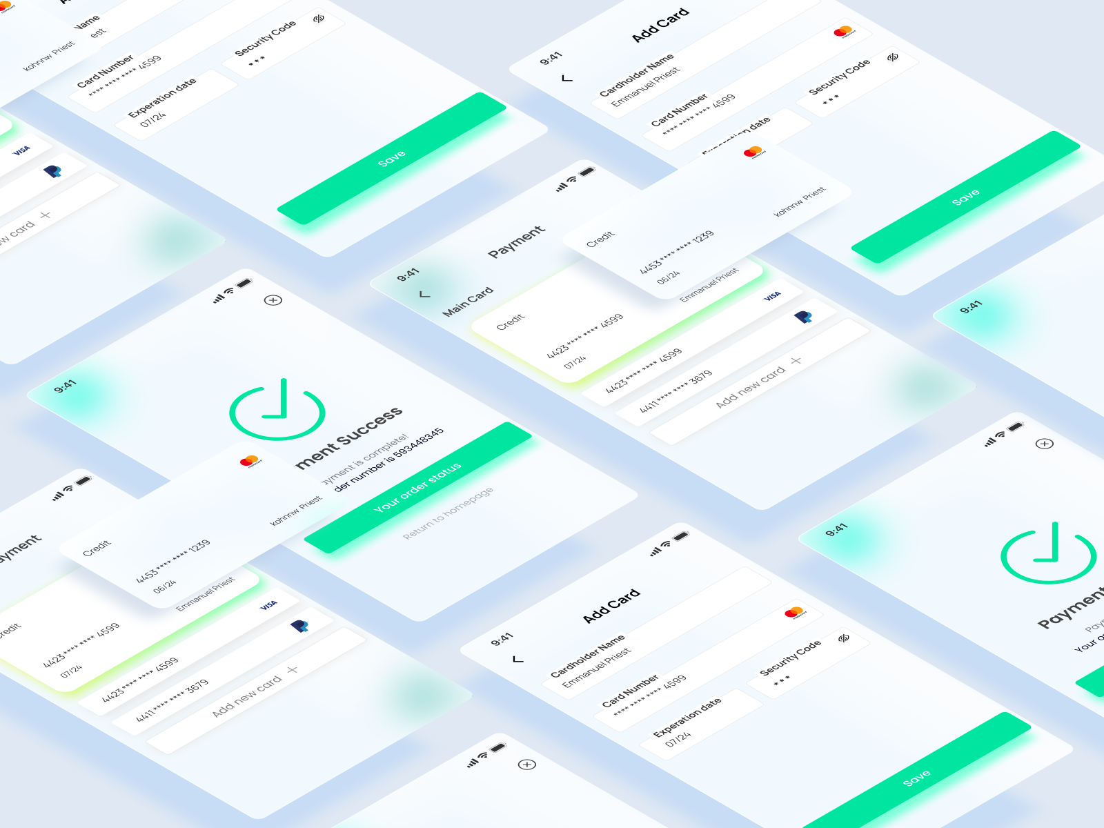 Bank app UI design concept by Nazarii on Dribbble