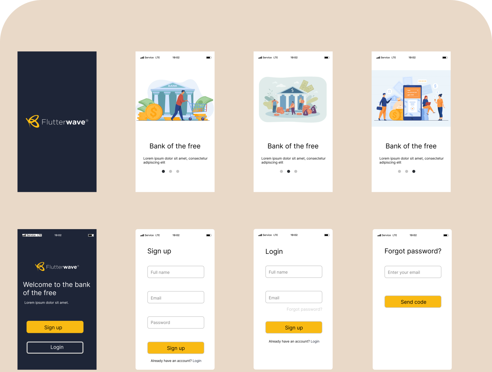 Redesigning Mobile Onboarding Screen by Abari Abayomi on Dribbble