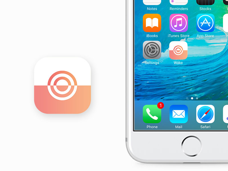 Alarm clock app icon - Daily UI 005 by Daniel Bedich on Dribbble