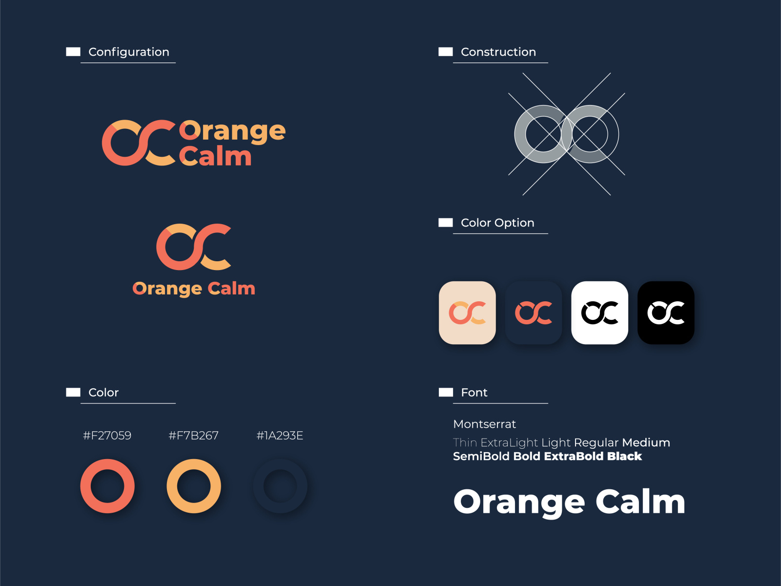 Orange Calm Concept by Aqualy | Graphic Designer on Dribbble