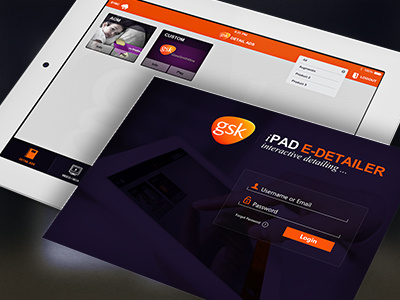 Gsk E-Detailer App by Muhammad Atif on Dribbble