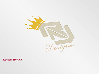 RAJ LOGO DESIGN by Hridoy Saha on Dribbble