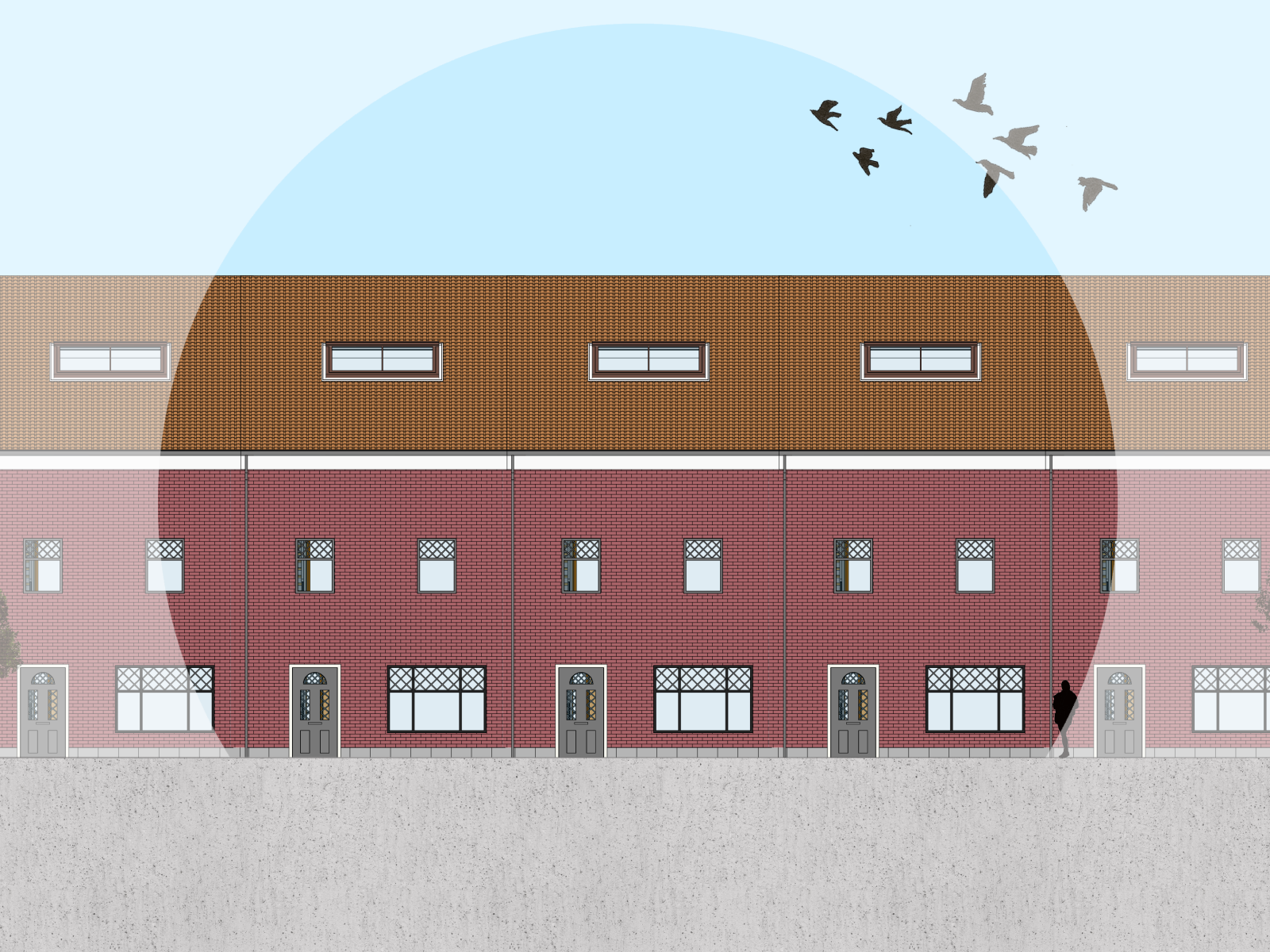 North Elevation View by Kieran Ashton on Dribbble