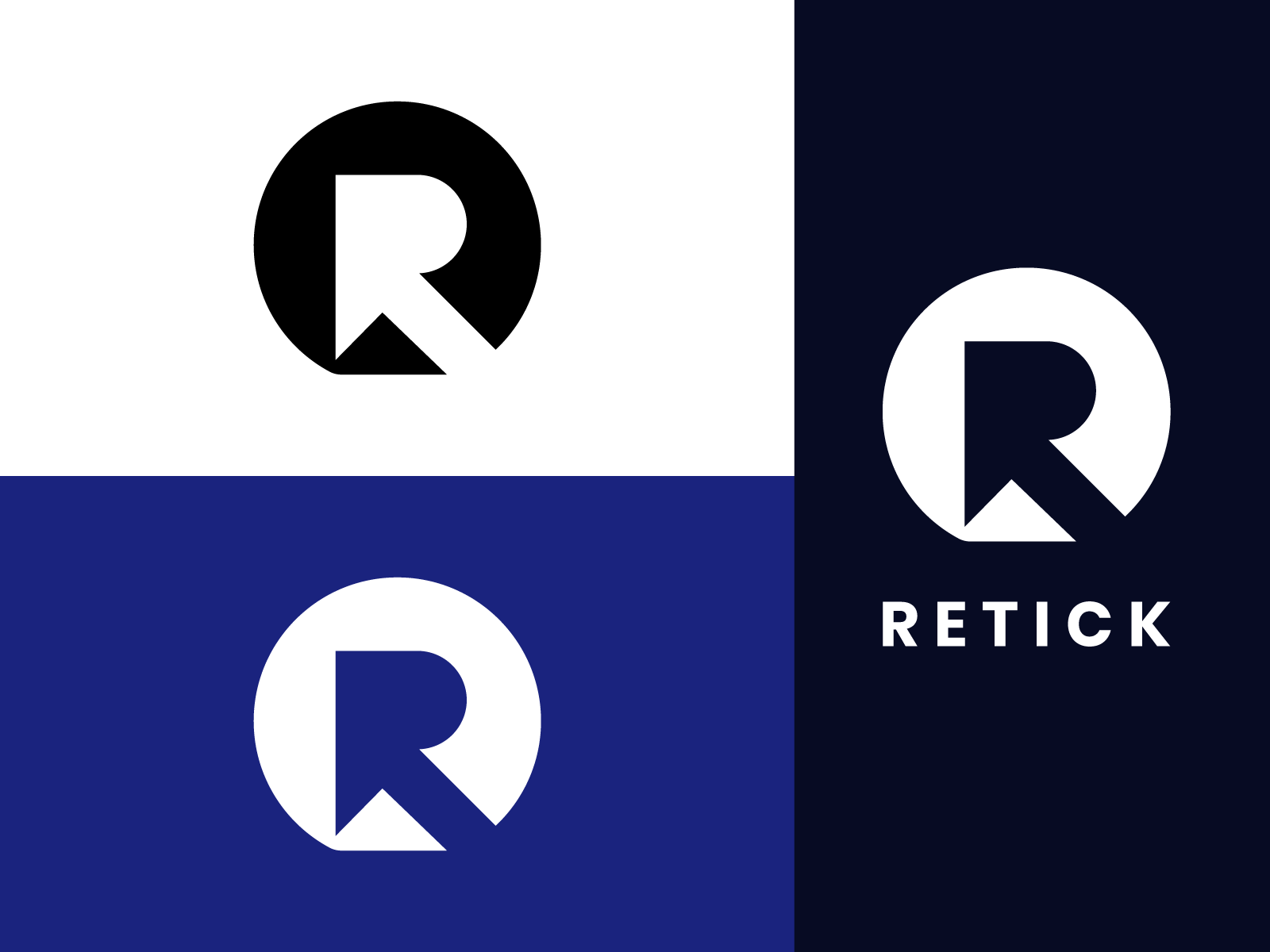 Retick Logo Branding - R Letter Logo by Sajid Shaik | Logo Designer on ...