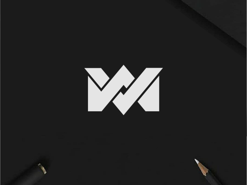 VW monogram logo by logoperlente on Dribbble
