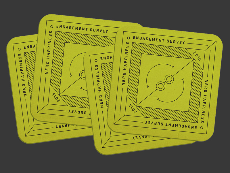 Nerd Experience Coasters by Alyssa Fuller on Dribbble