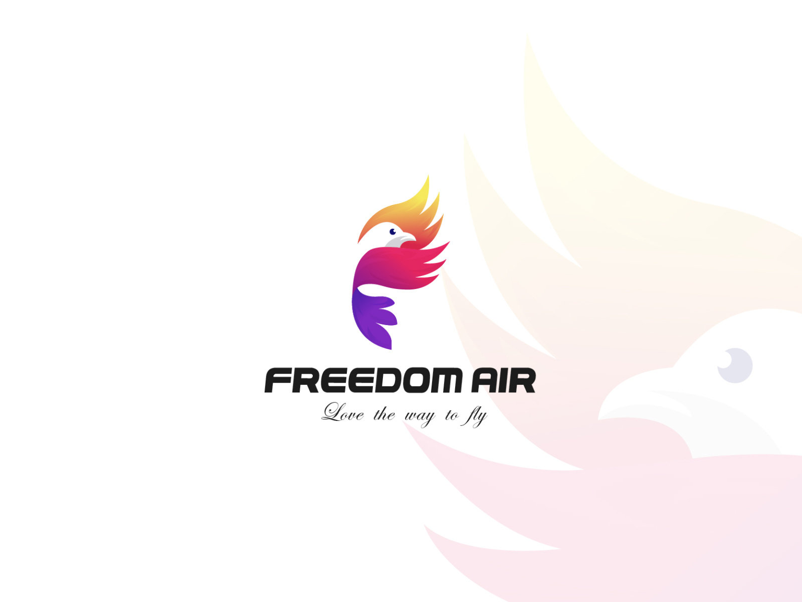 Freedom Air Logo by Prema on Dribbble