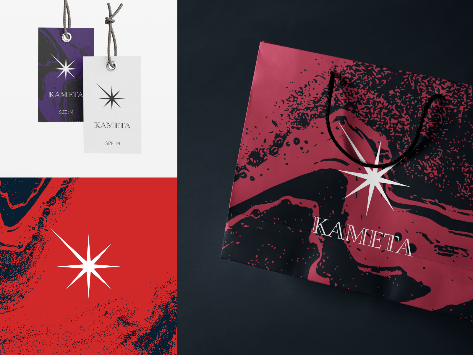 KAMETA TIMAEVA - Branding by FLUMBERG on Dribbble