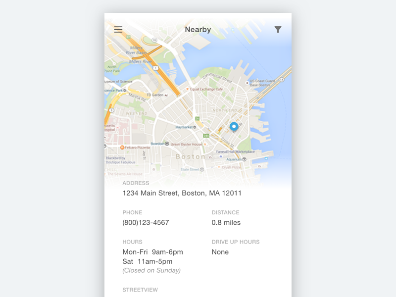 UI Challenge Day #20 Location Tracker by reufuil on Dribbble