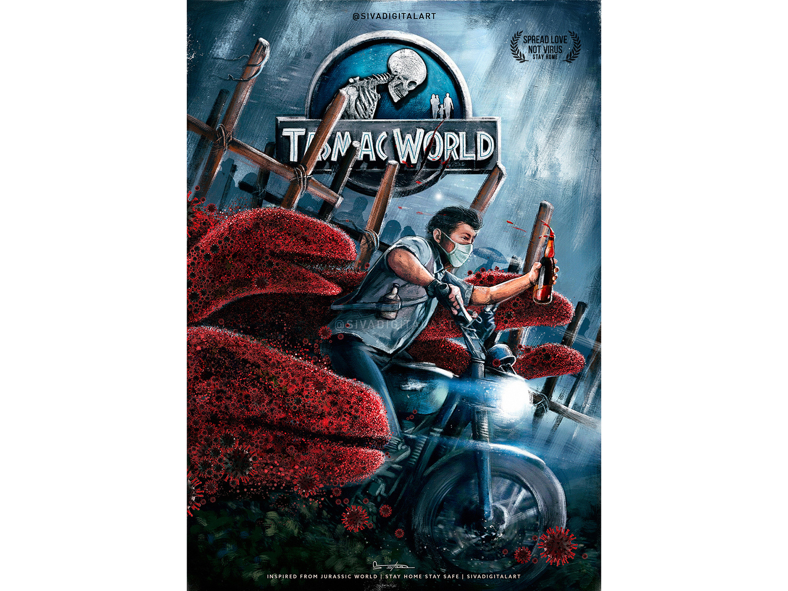 Tasmac World | Covid-19 by Sivakumar S on Dribbble