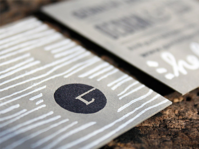hand-crafted b-cards by Gerren Lamson on Dribbble