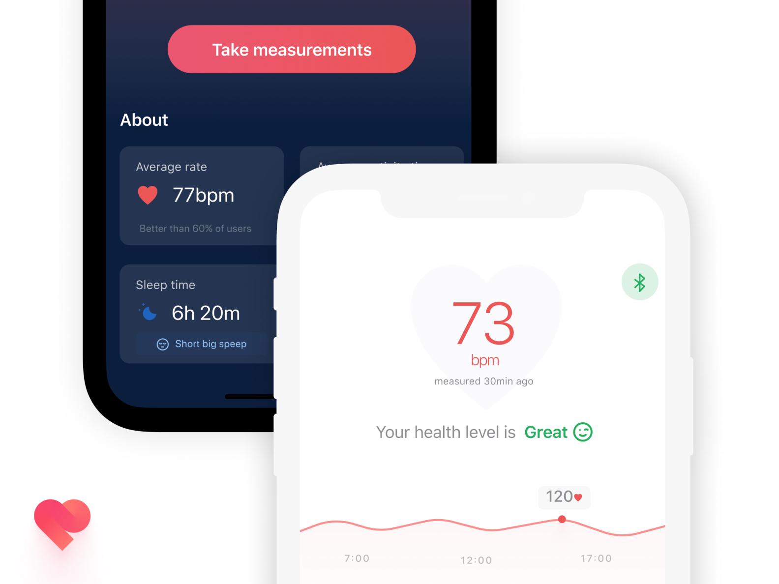 Heart Rate Measurement App by Movadex on Dribbble