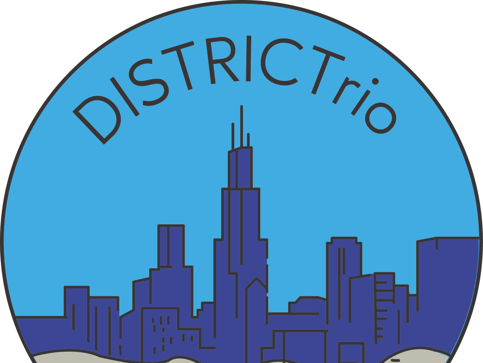 Districtrio Logo by Sathianathan V on Dribbble