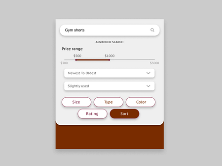 Browse thousands of Advanced Search UI Design images for design ...