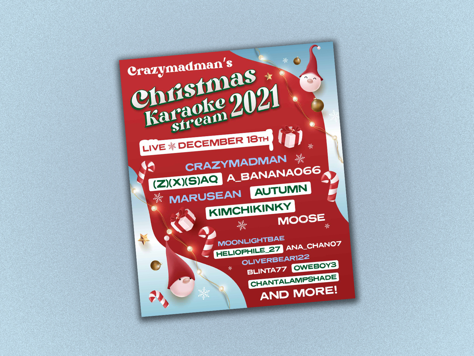 Discord event flyer - Freelance gig - by Kozmo on Dribbble