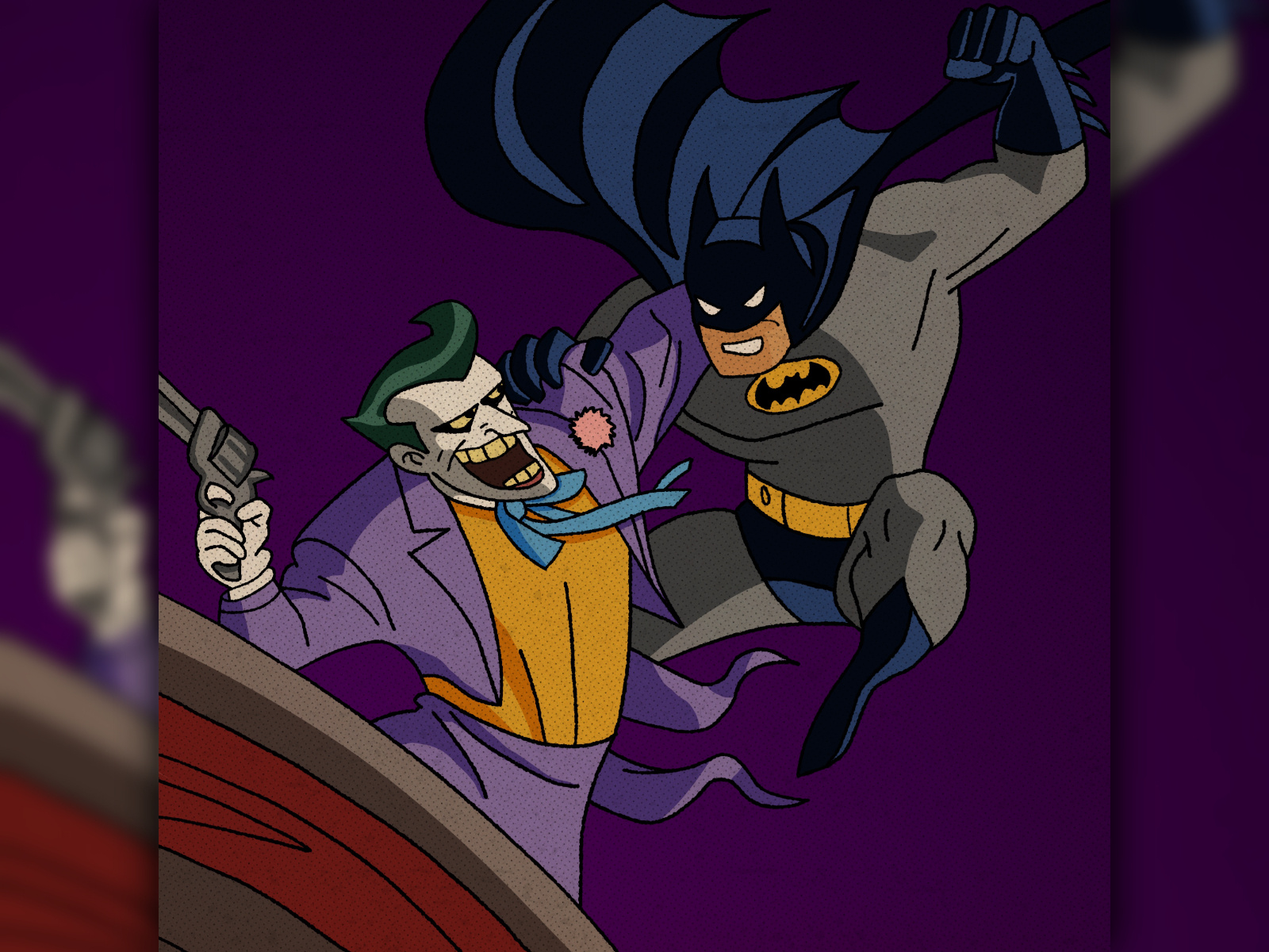 Batman Vs Joker Cartoon