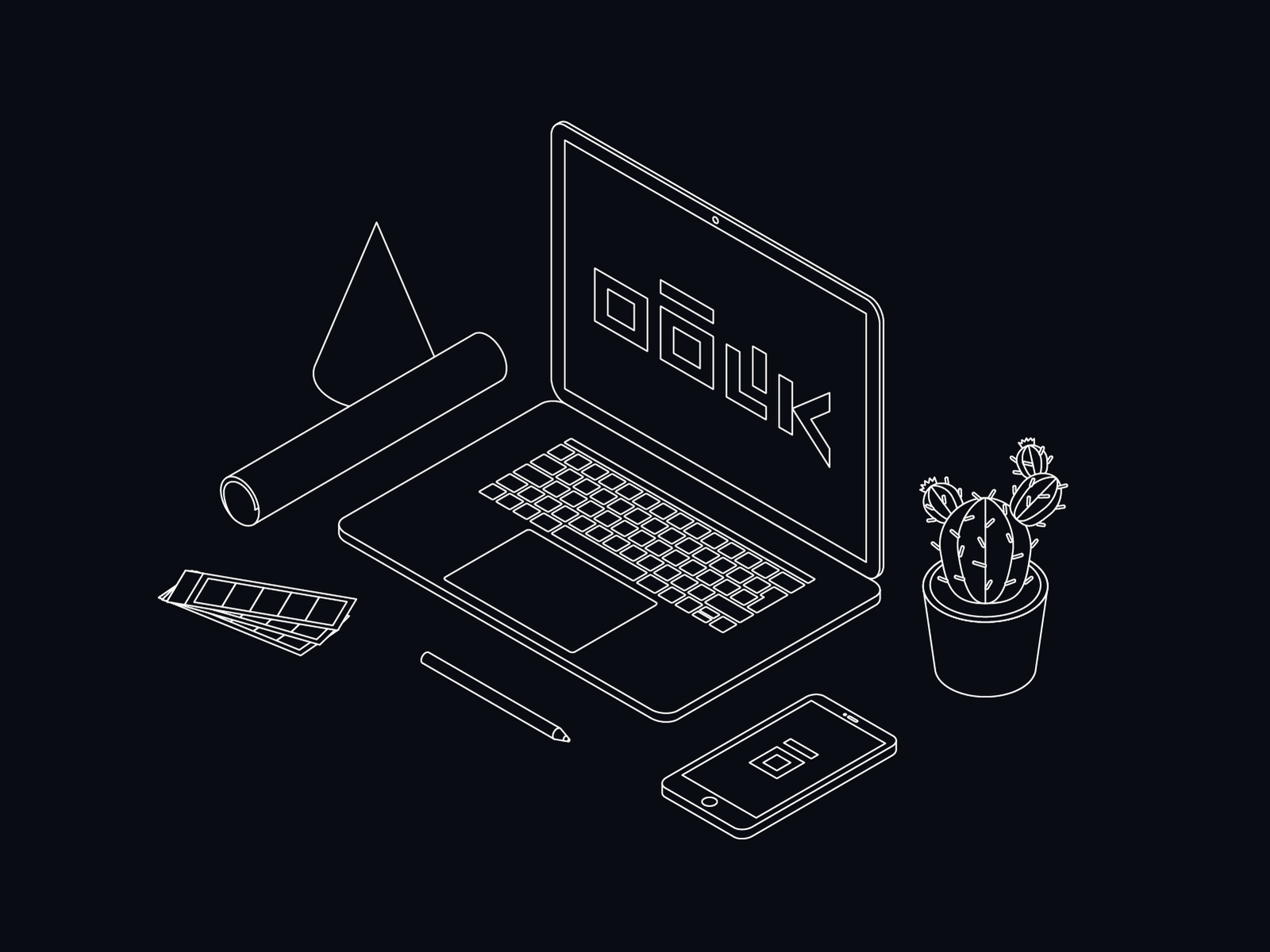 Oblik - Workplace by Anna Nikolova for Oblik Studio on Dribbble