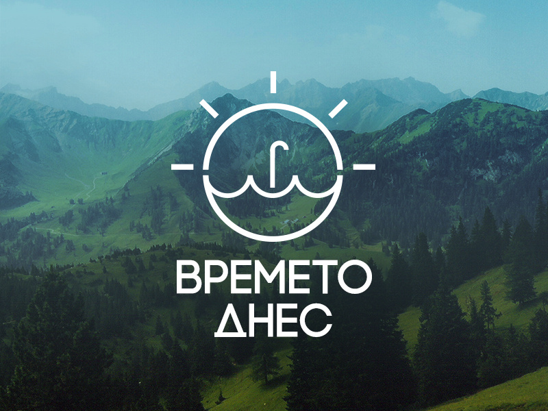 Weather app logo by Anna Nikolova on Dribbble