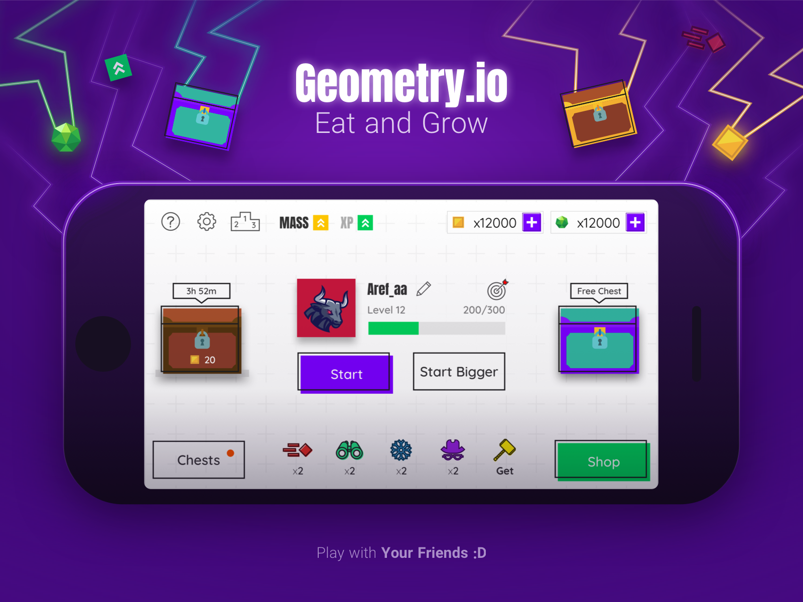 Geometry.io App by Aref Araghi on Dribbble