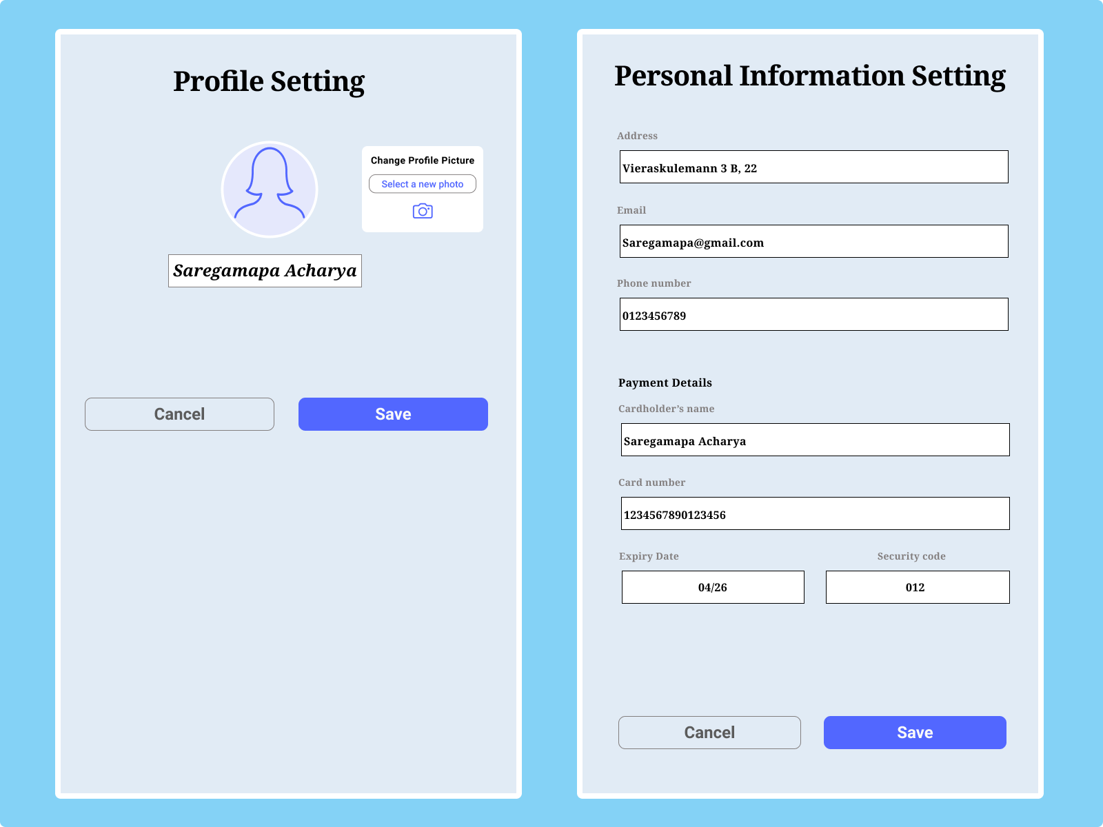 Privacy Setting by Deep Mala Shrestha on Dribbble
