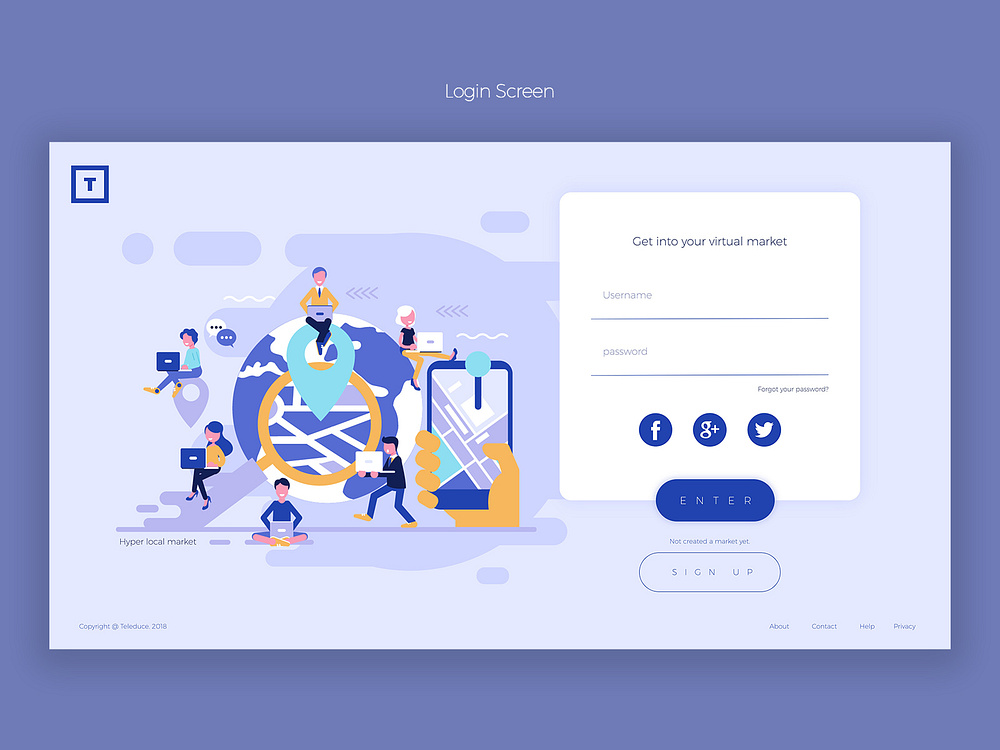 Home page by Sunil kumar on Dribbble