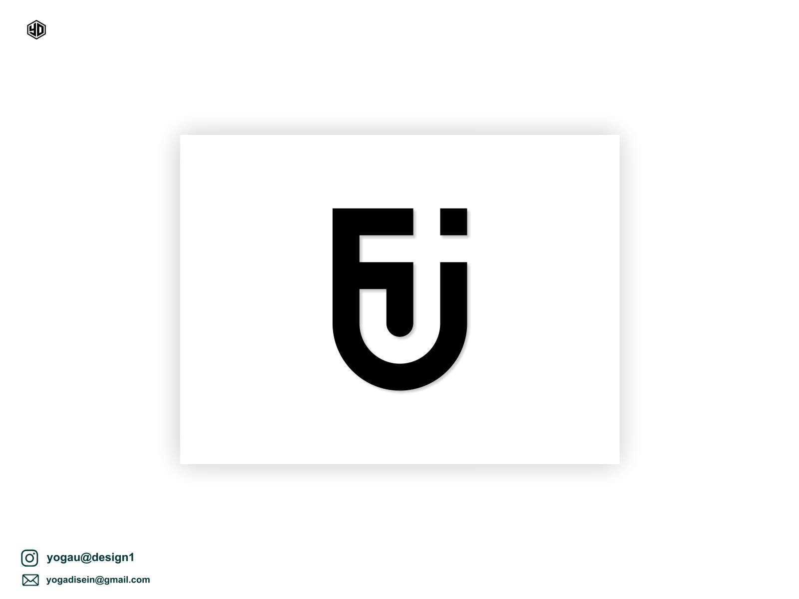 FJ MONOGRAM LOGO CONCEPT by yogau_design1 on Dribbble