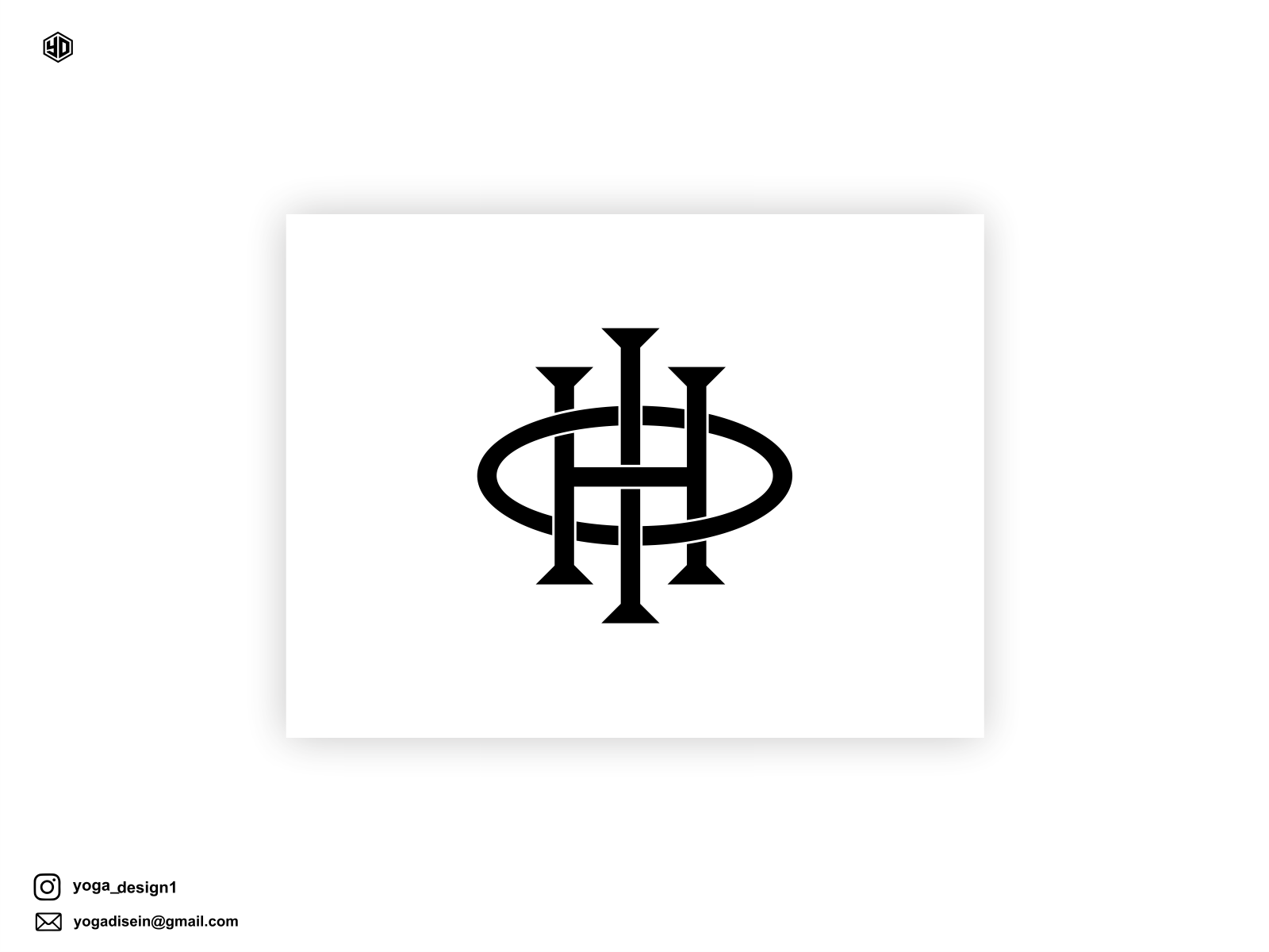HO MONOGRAM LOGO CONCEPT by yogau_design1 on Dribbble