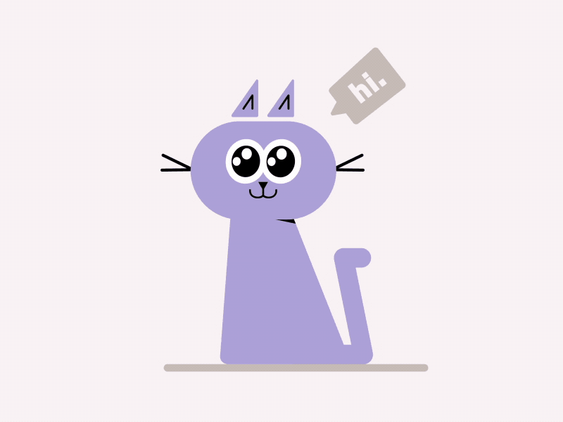 Social Cat by Marco van der Vlag on Dribbble