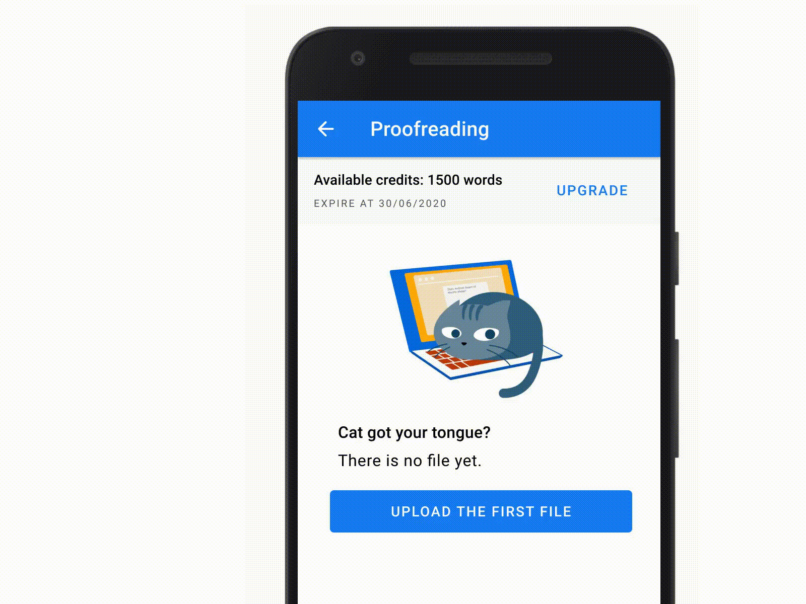 Gif Cat Proofreading