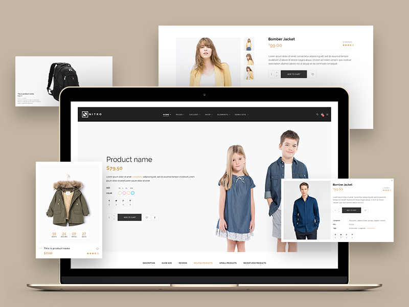 Designing the eCommerce website. Product Pages. by WooRockets on Dribbble