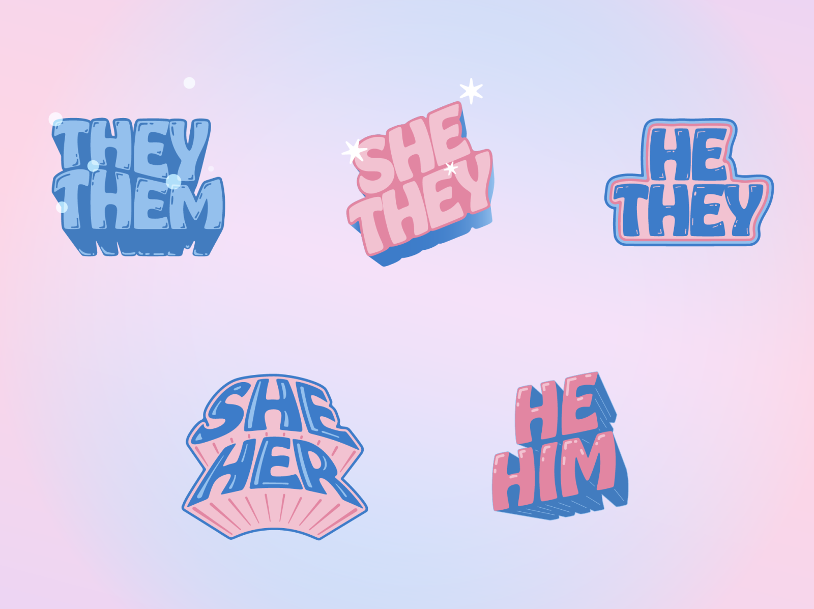 G. Qulture | Pronoun Lettering by Jesse Garner on Dribbble