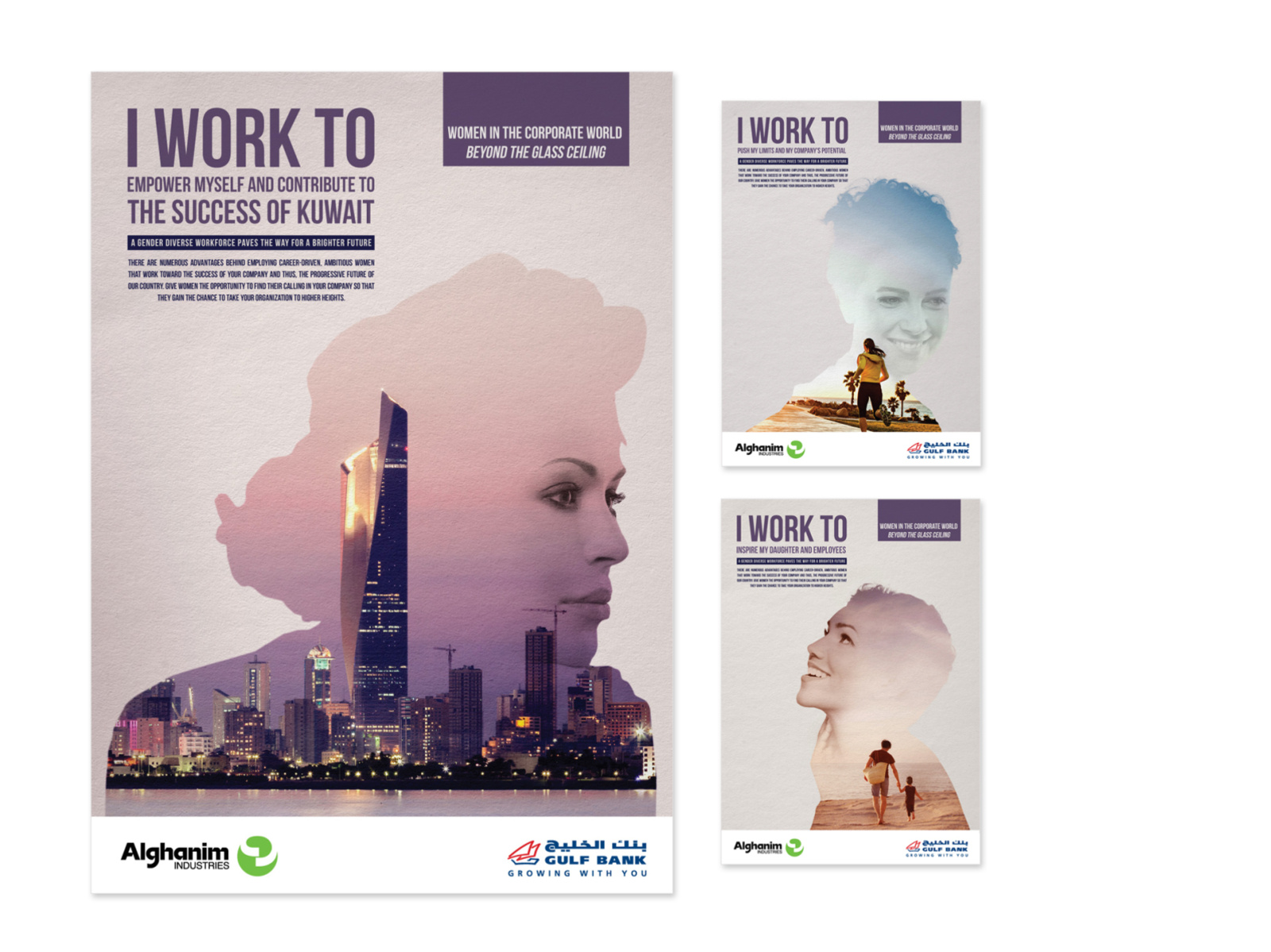 Women empowerment posters by Yara Raffoul Stephan on Dribbble