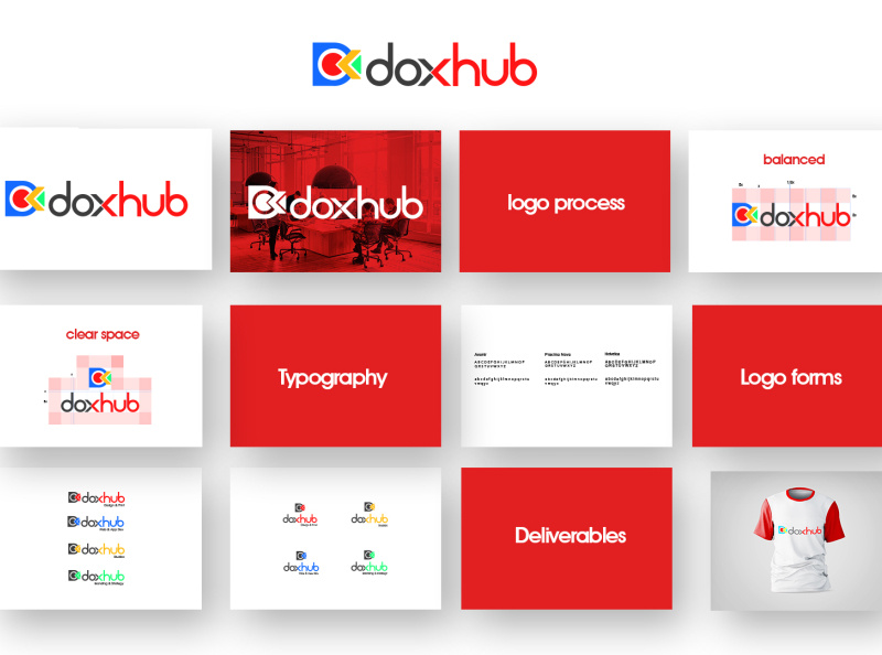 Dox Hub Brand Design by Joshua Okoro on Dribbble